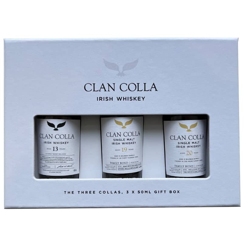 Clan Colla 'The Three Collas' Mini Gift Box 3x5cl | Mitchell & Son ...