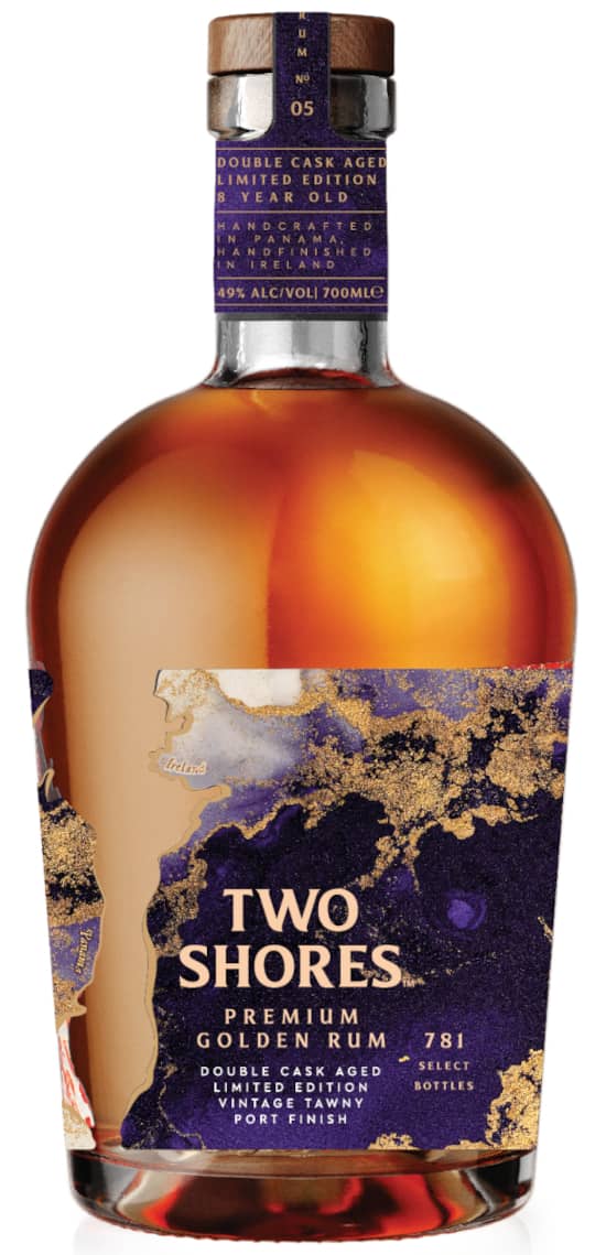 Two Shores Rum Limited Edition Vintage Tawny Port Cask Finish ...